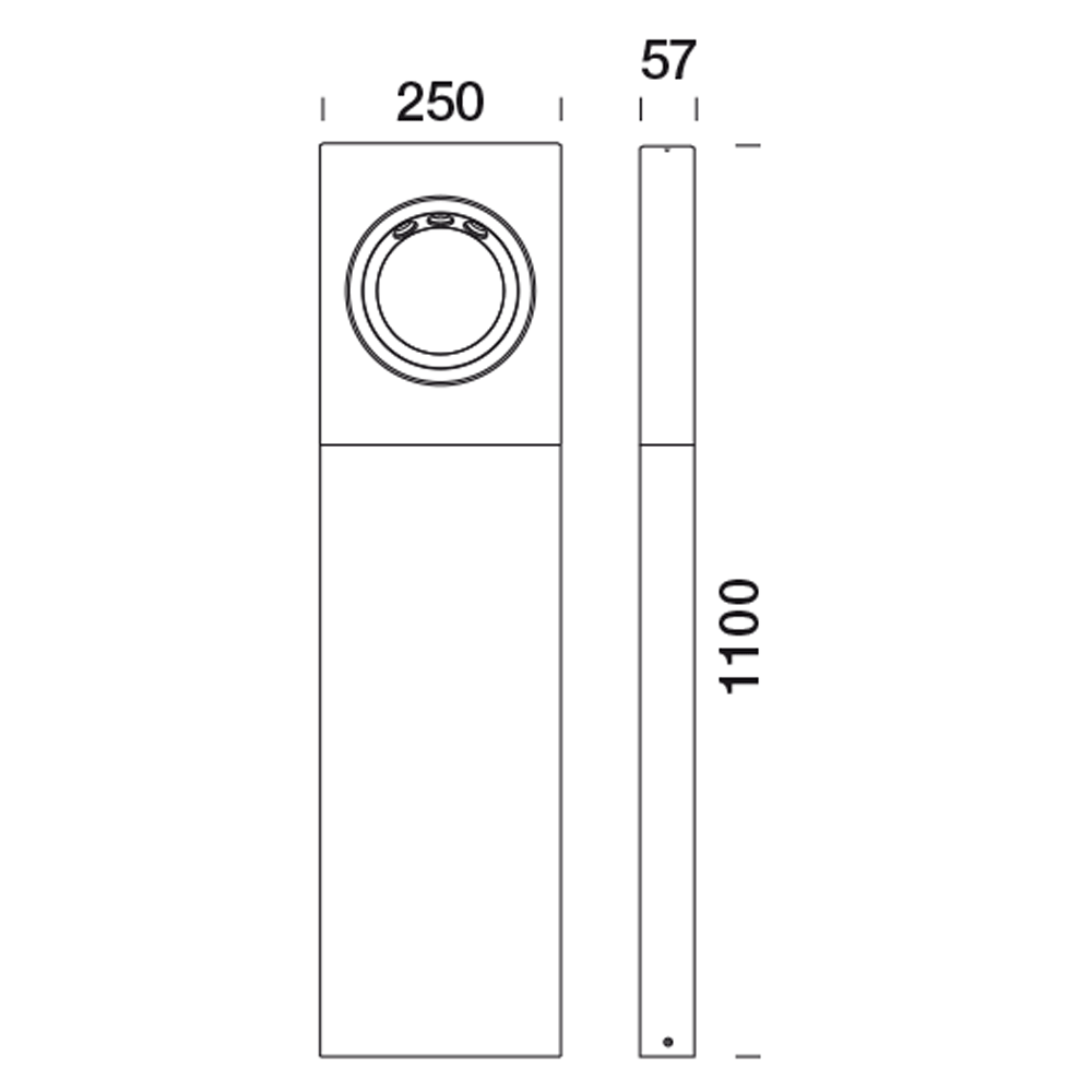 Торшер Platek Moon — в интернет-магазине ХРОМ